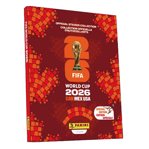 2026 Panini World Cup Hardcover Sticker Album Special Edition – Hit Box ...