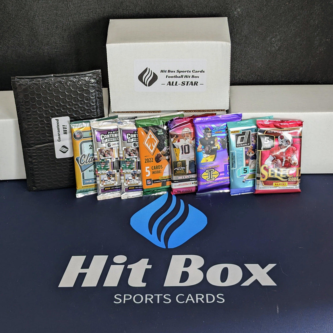 Football Hit Box - All-Star – Hit Box Sports Cards